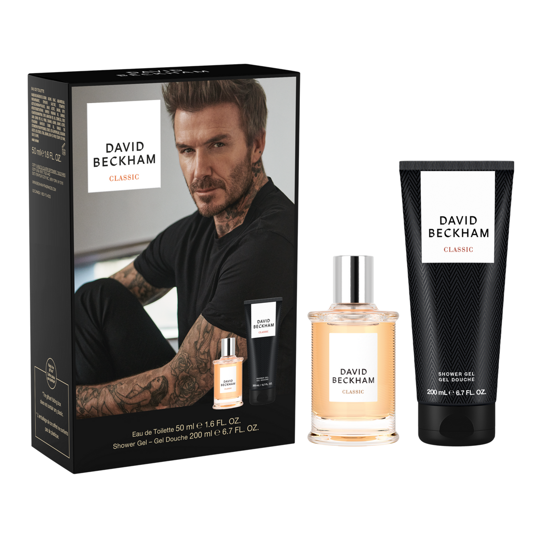 DAVID BECKHAM CLASSIC 50ML EDT + 200ML SHOWER GEL – Beauty Scent